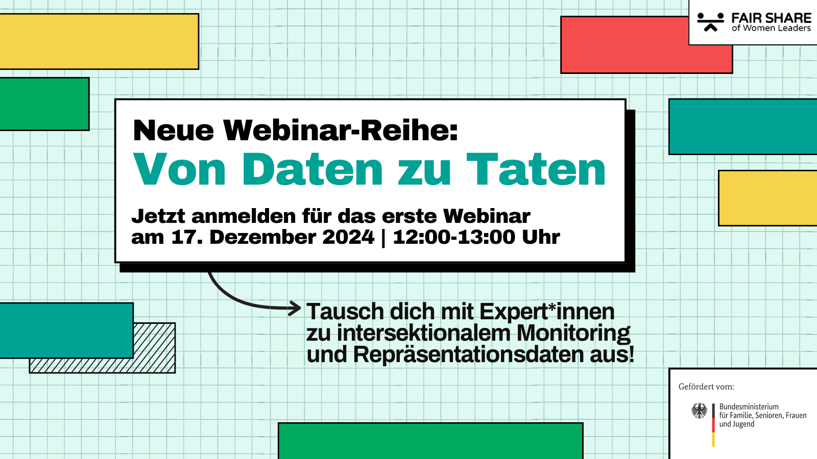 Webinar-Reihe: Von Daten zu Taten – FAIR SHARE